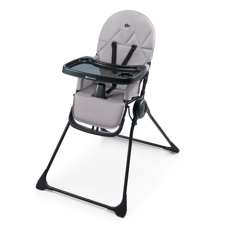 KINDERKRAFT STOLICA ZA HRANJENJE BINCI GREY KHBINC00GRY0000ID EK000710612