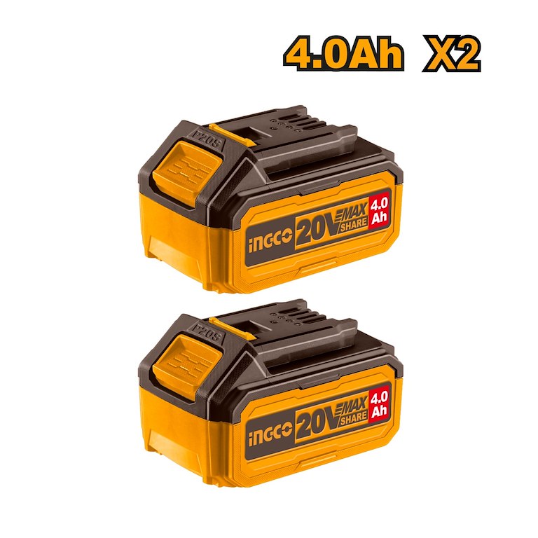 INGCO Set baterija 2X4AH COSLI240312EID EK000720351