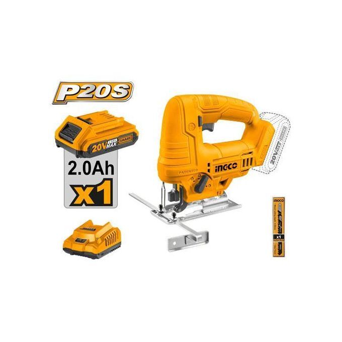 INGCO Aku ubodna testera 20V CJSLI65081ID EK000723809