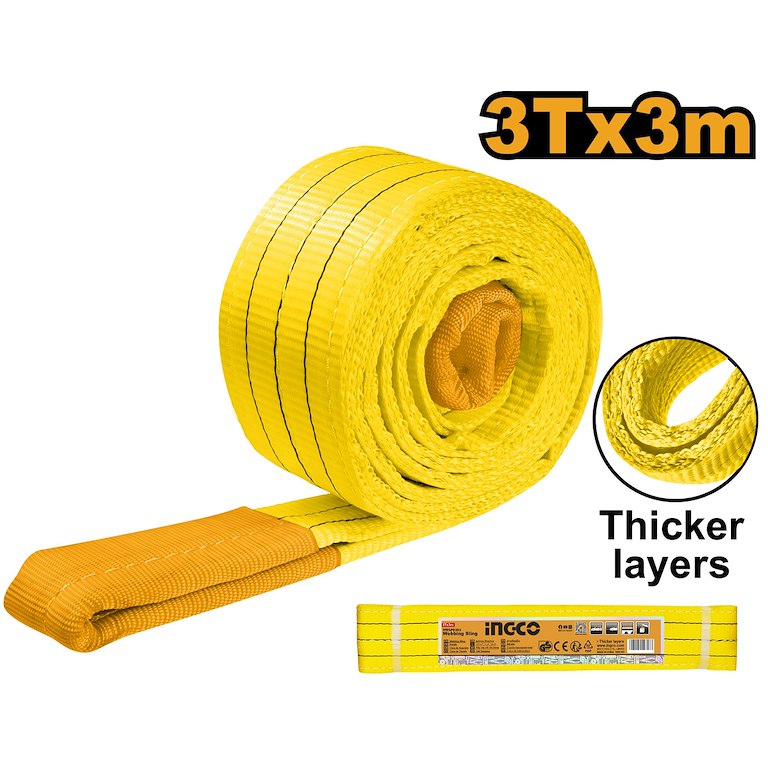 INGCO Španer traka 3T x 3m HWSP0303ID EK000720918