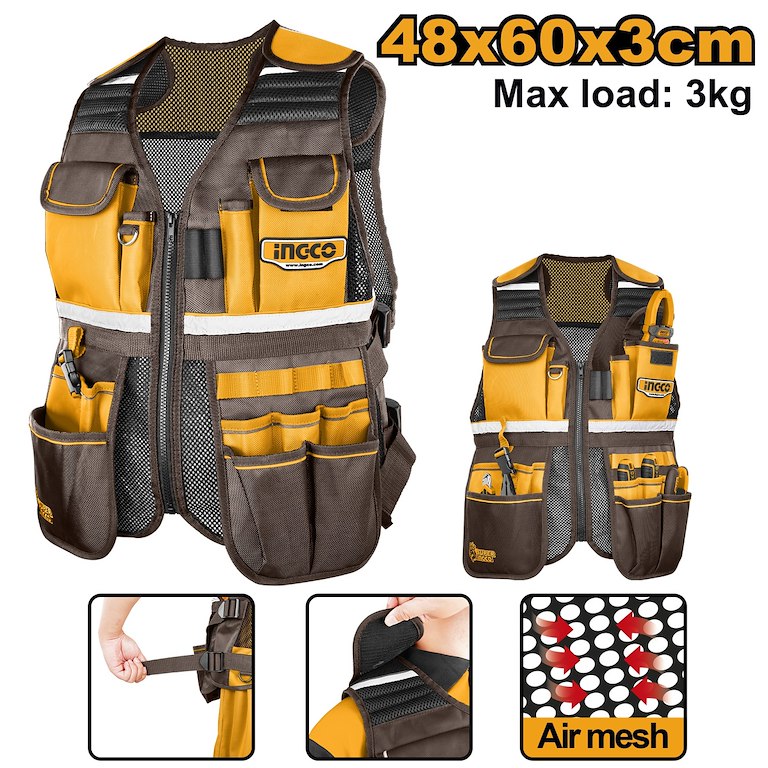 INGCO Prsluk za alat SUPER HTVT09028ID: EK000719274