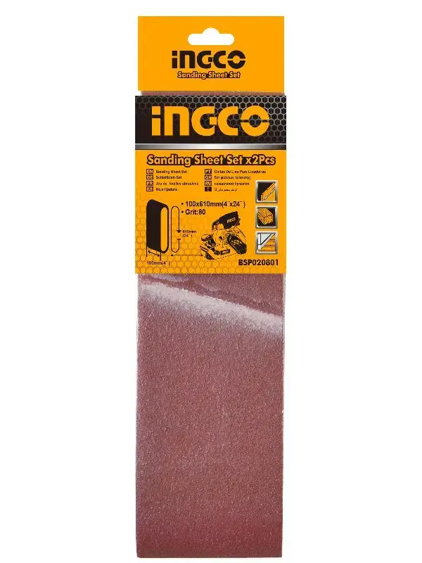 INGCO Brusni papir 100X610 GR80 BSP020801ID EK000718236