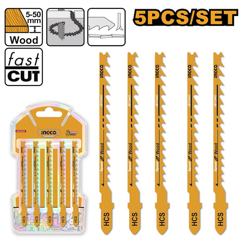 INGCO List ubodne testere za drvo FASTCUT 5/1 JBT244DID EK000722936
