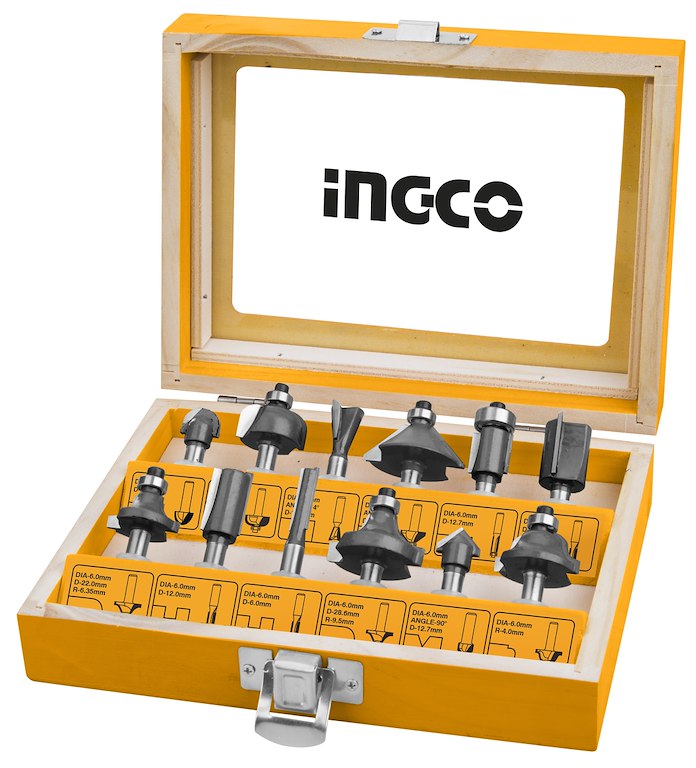 INGCO Set glodala 6mm 12kom AKRT1201ID EK000716671