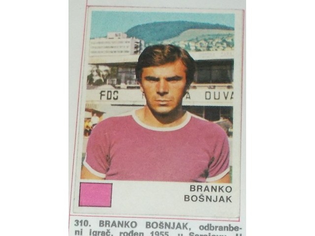 Fudbaleri i timovi  77/78    br. 310