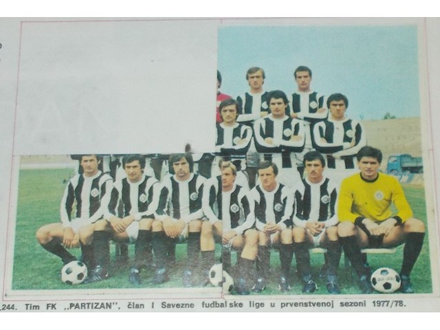 Fudbaleri i timovi  77/78    br. 244