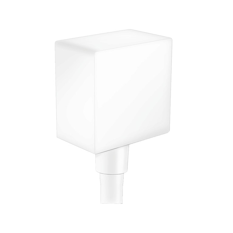 Hansgrohe FixFit Square Matt White priključak za crevo ručnog tuša sa nepovratnim ventilom 26455700ID: EK000690042