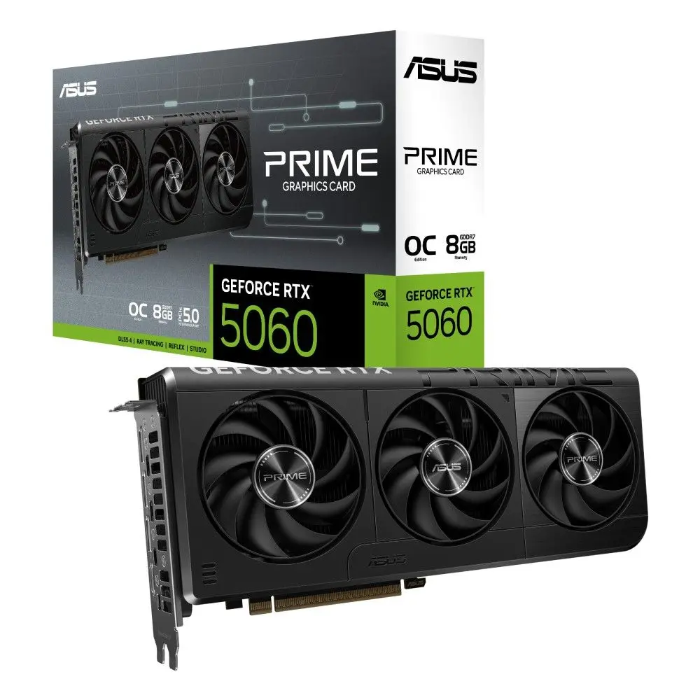 ASUS PRIME GeForce RTX 5060 8GB GDDR7 OC