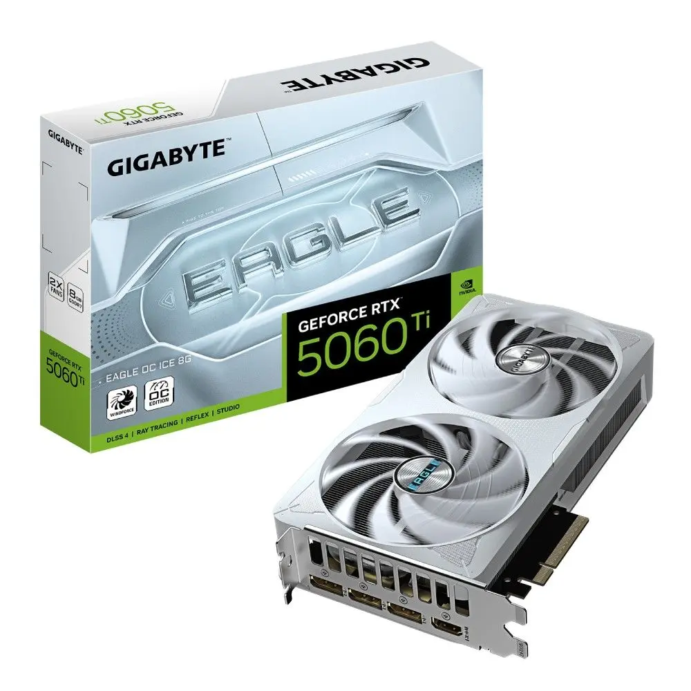 GIGABYTE GeForce RTX 5060 Ti EAGLE OC ICE 8G