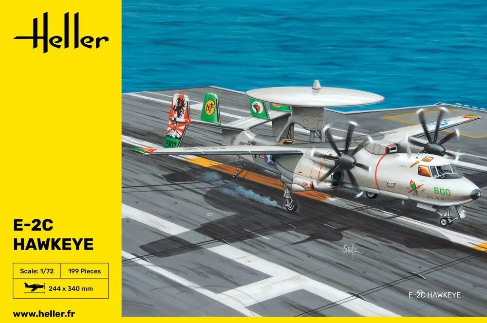HELLER 1/72 E-2C Hawkeye (New tool!)