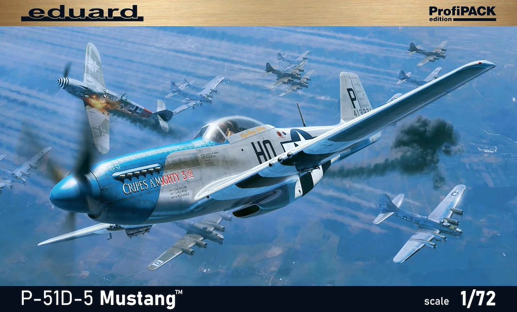EDUARD 1/72 P-51D-5 Mustang (Profipack)