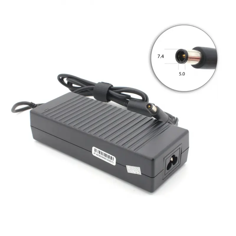 Punjač za laptop HP Compaq 18.5V, 120W, 6.5A, 7.4x5mm, Crni