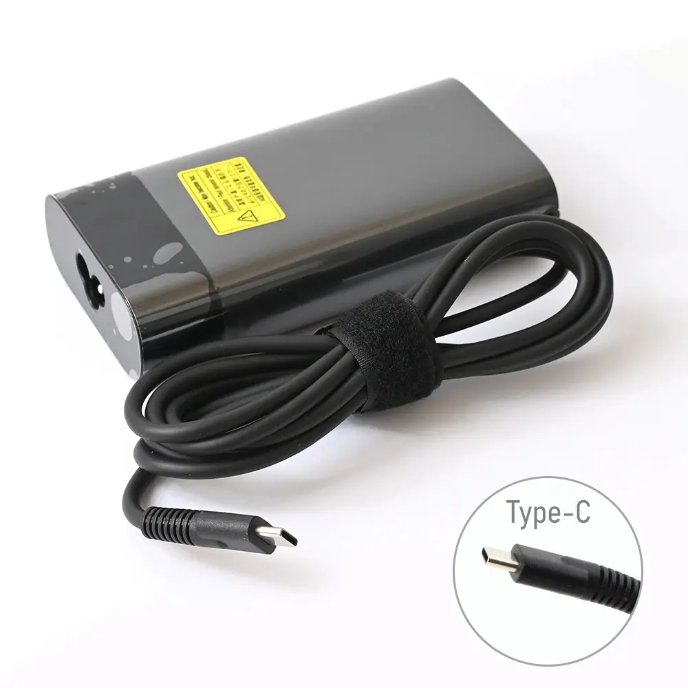 Punjač za laptop HP USB-C, 20V, 4.5A, 90W, Crni