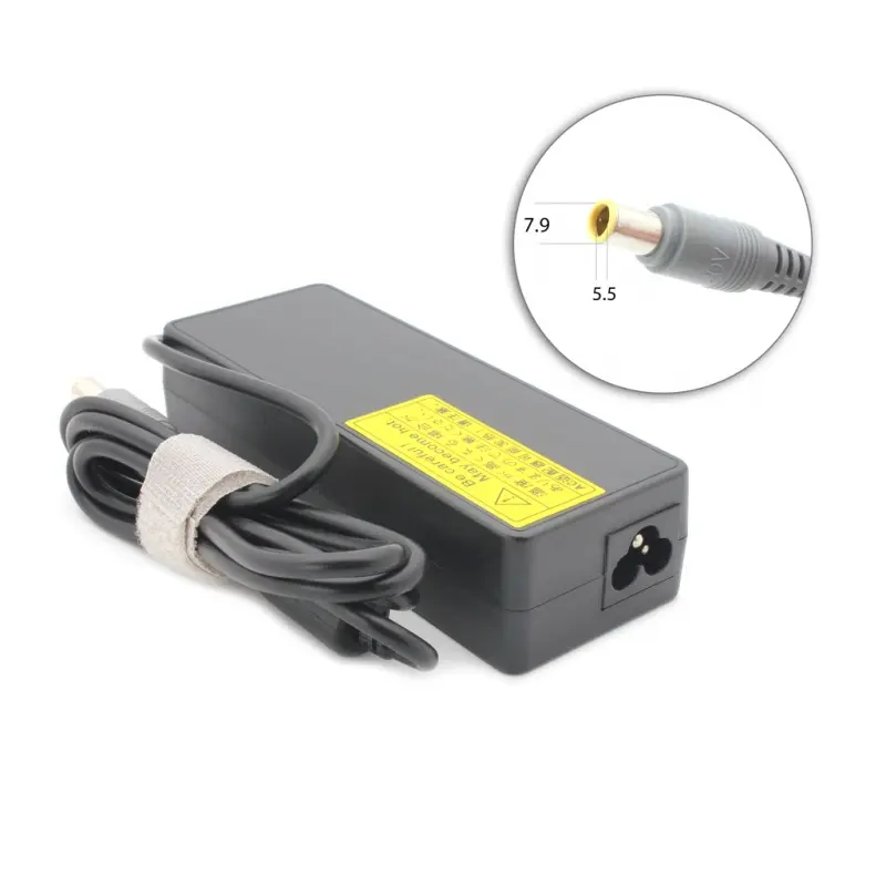 Punjač za laptop Lenovo 20V, 90W, 4.5A, 7.95.5mm, Crni