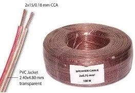 Zvučnički kabl 2 x 0,75 mm