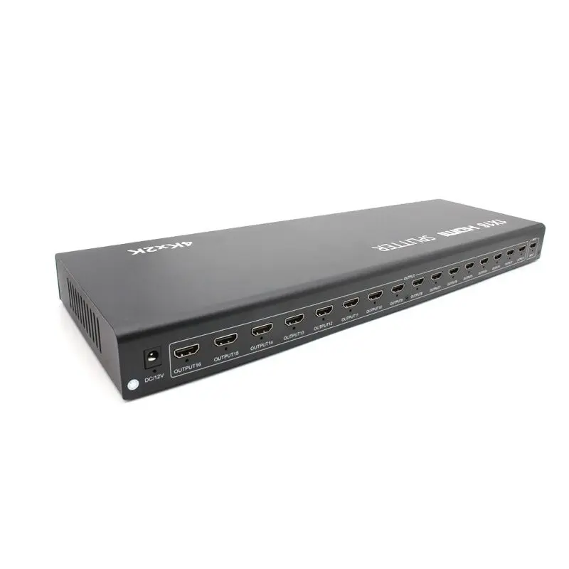 JWD HDMI razdelnik, 16 x H16, Crni