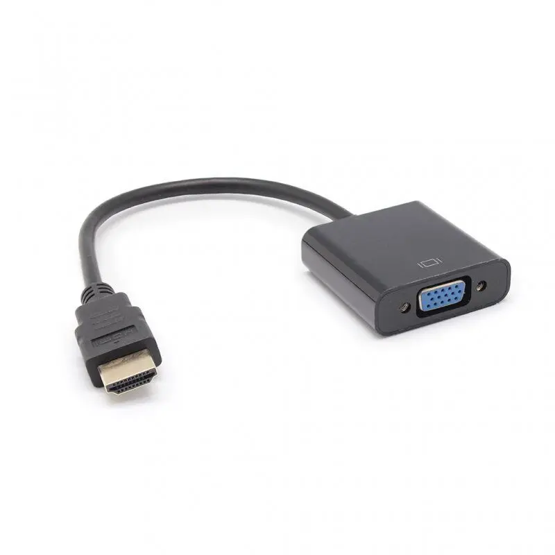 Adapter JWD-HDMI7, HDMI na VGA, Crni