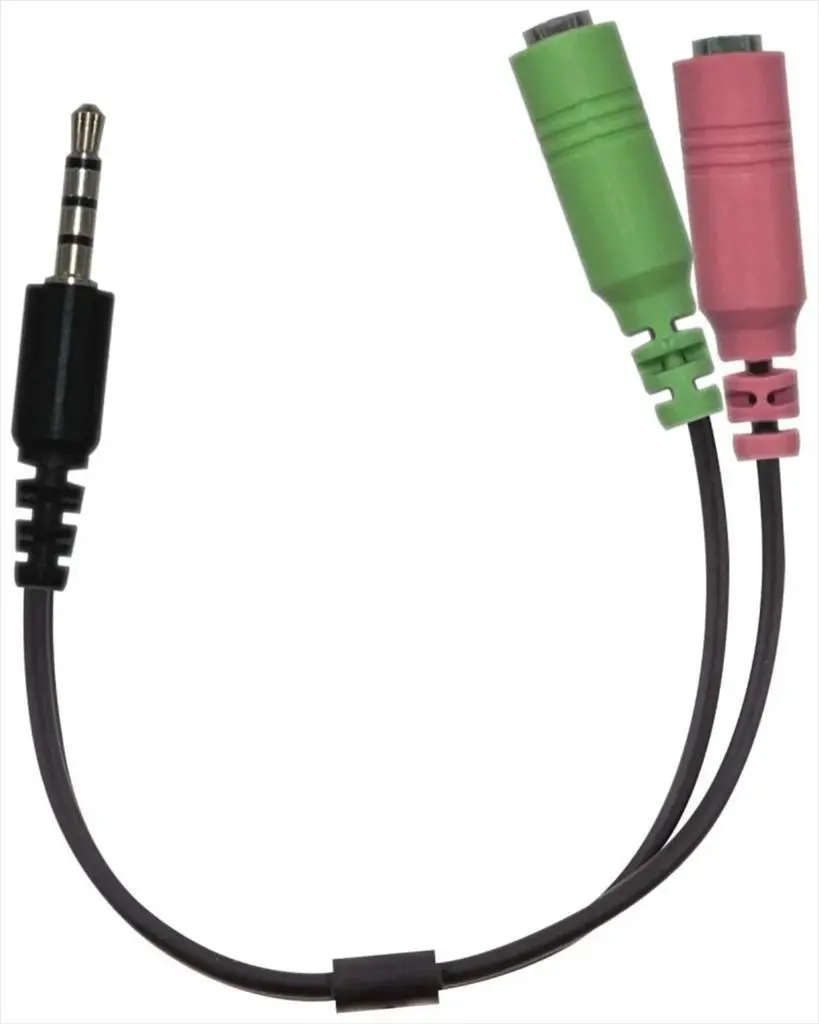 Genius audio kabl Acc-100 2x 3,5 mm ženski na 1x 3,5 mm muški. 0,2 miliona