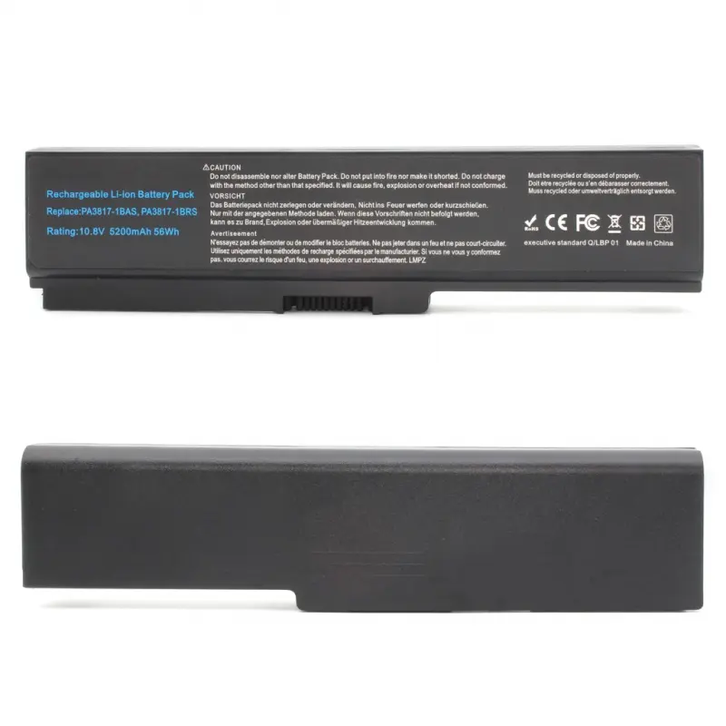 Baterija za laptop Toshiba Satellite C650 PA3817U HQ2200, 10.8 V, 5200 mAh, 56 Wh