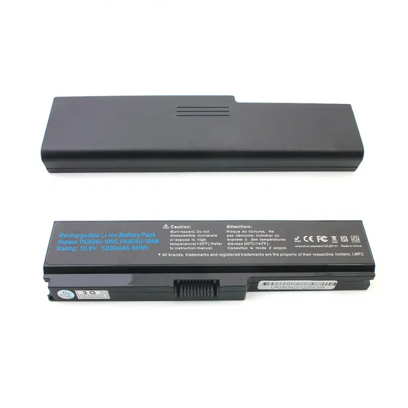Baterija za laptop Toshiba Satellite L750 PA3634, 10.8 V, 5200 mAh, 56 Wh