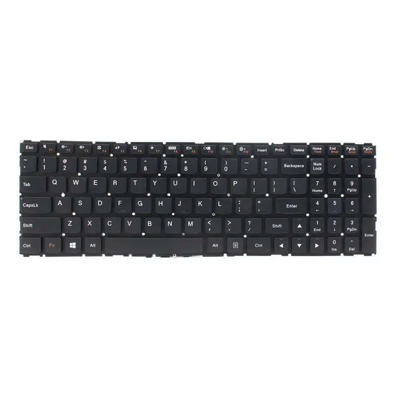 Tastatura za laptop Lenovo Ideapad 700-15ISK, Crna