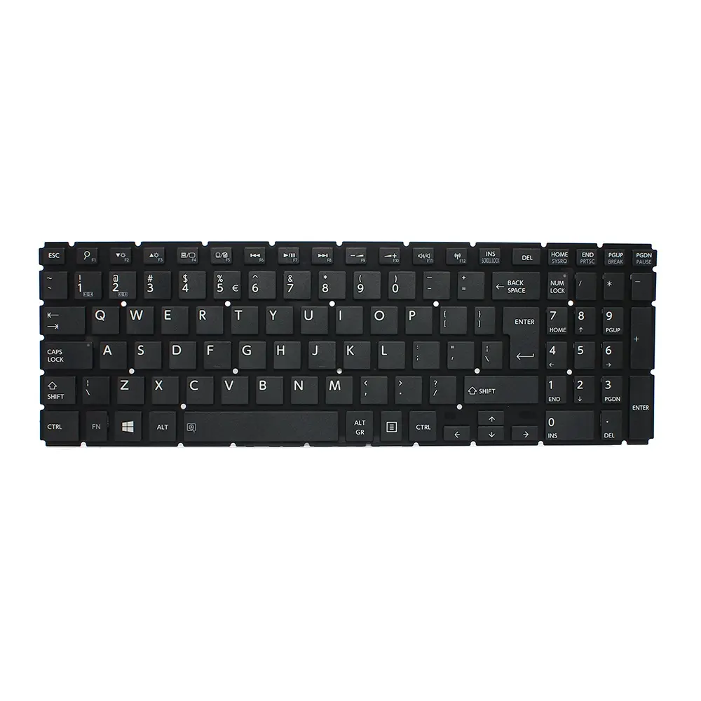 Tastatura za laptop Toshiba L50-B sa velikim Enter dugmetom, Crna