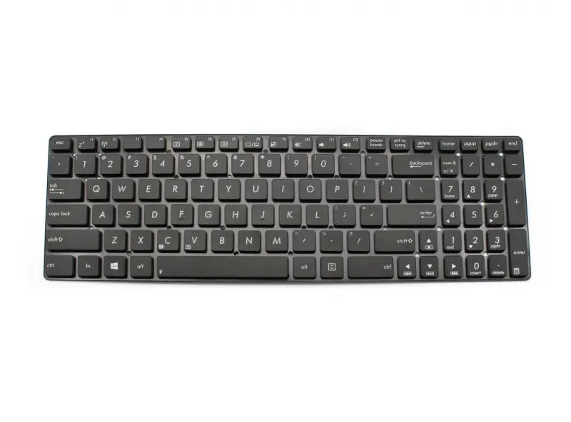 Asus Tastatura K55, Membranska, Crna