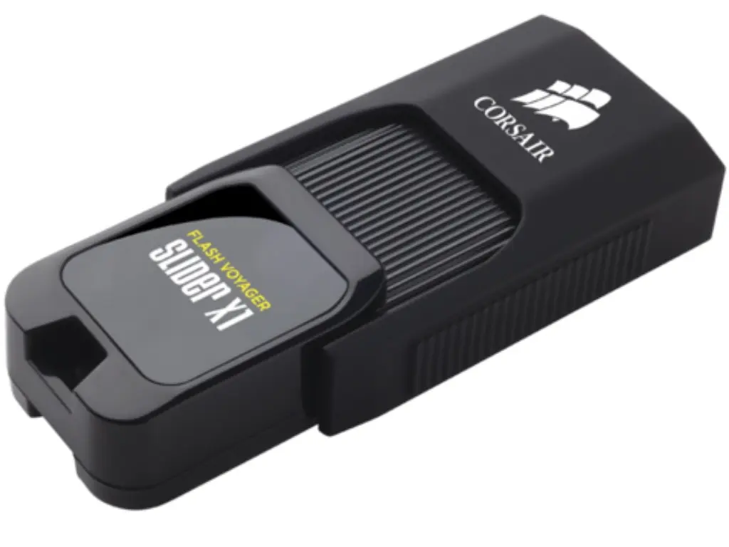 Corsair USB memorija Voyager Slider X1, 128GB, Crna