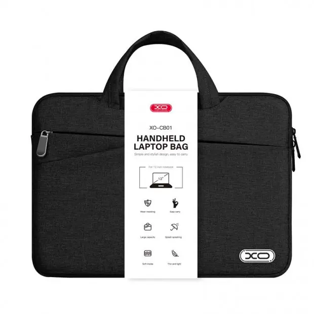 XO Torba za laptop XO-CB01, 13", Crna