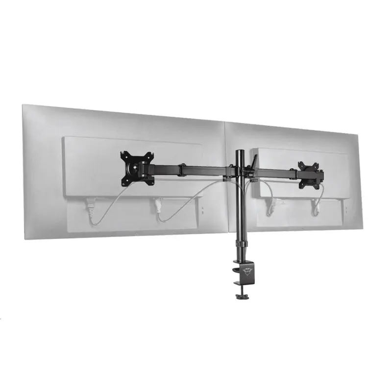 Trust Nosač za dva monitora GXT 1120 Mara, Crni