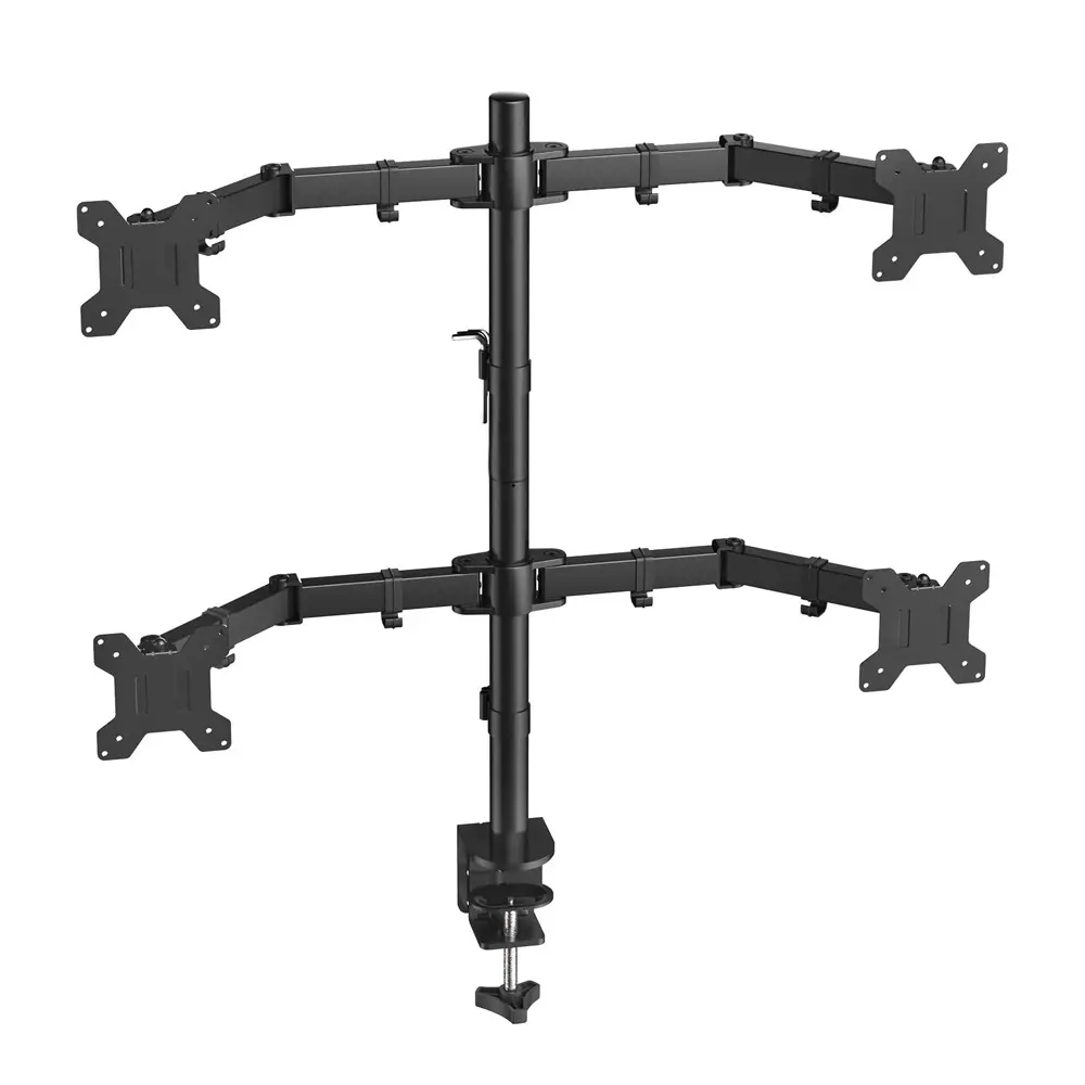 Fantech Nosač za četiri monitora Quad Monitor Mount, Crni
