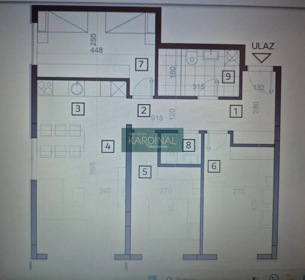 Prodaja, trosoban stan, 80m2, Centar, Jagodina