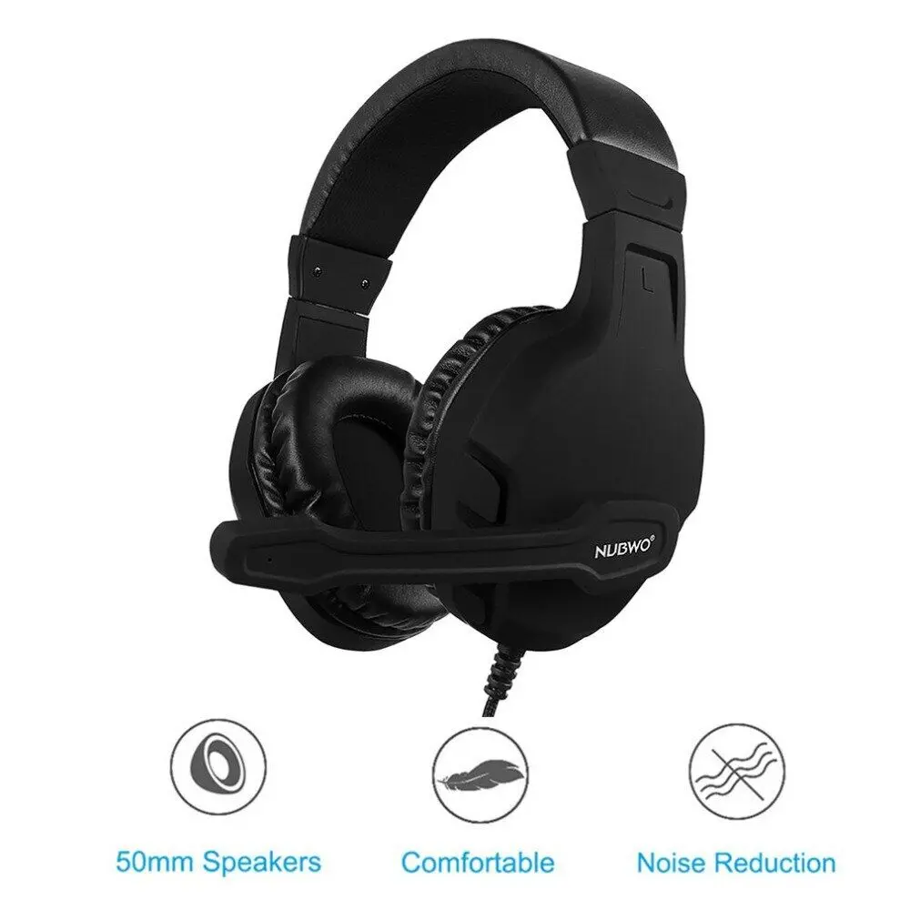 Nubwo Gaming slušalice U3D, Crne