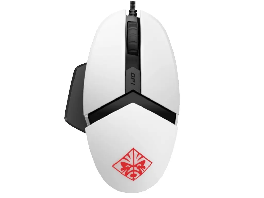 HP Gejmerski miš Omen Reactor, 16000 DPI, Beli