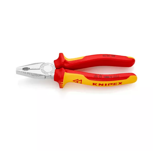 Alat Knipex izolovana kombinovana klešta 1000V VDE 180mm (03 06 180)