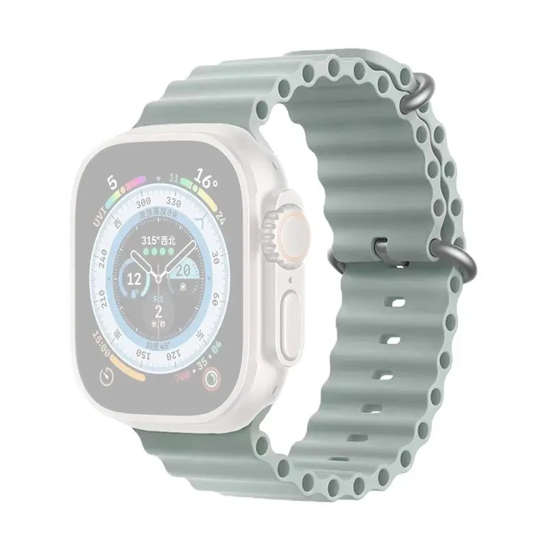 Moye Narukvica za smart watch Ocean Strap 44/45/49mm, Svetloplava