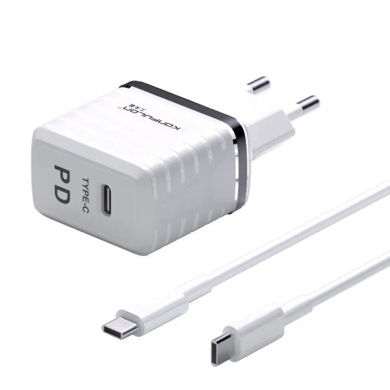 Konfulon Kućni punjač C32D+DC15 PD 20W sa Type C na Type C kablom