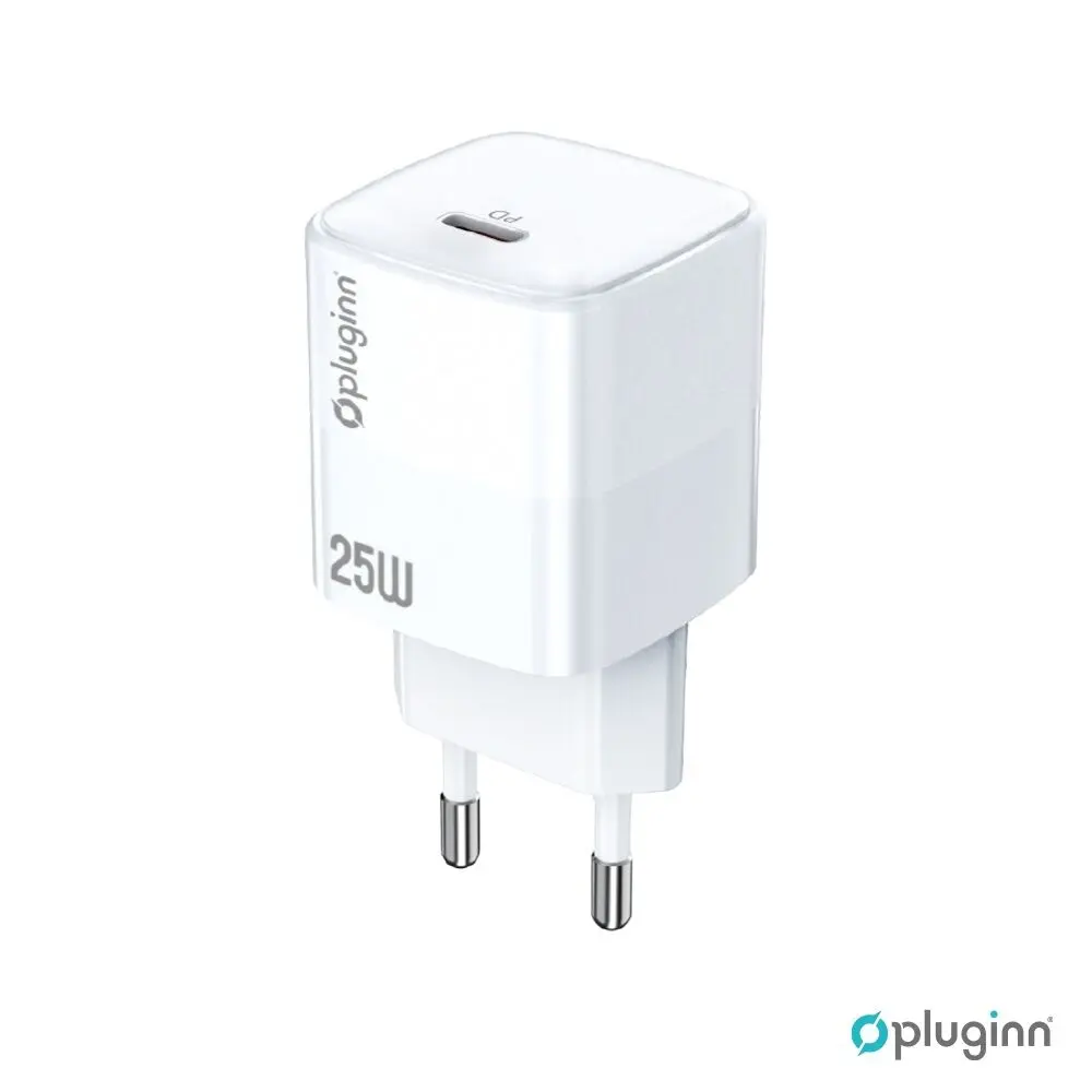 Pluginn Kućni punjač PI-D73-25w, PD 3.0, PPS, 25W, Beli