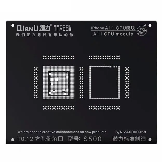 QianLi BGA sito ToolPlus 3D iBlack CPU modul za iPhone 8G A11 S500