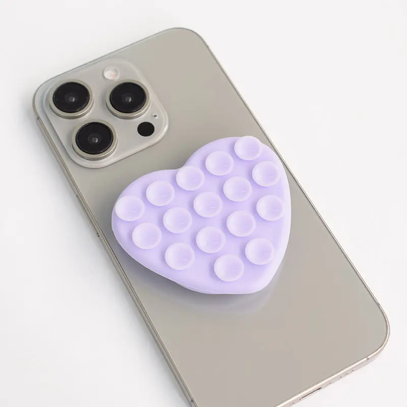 Popsocket Octobuddy Heart svetlo ljubicasti