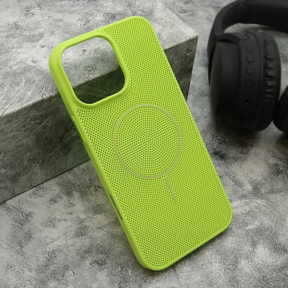 Maska za iPhone 16 Pro Max (6.9) LUME MagSafe zelena