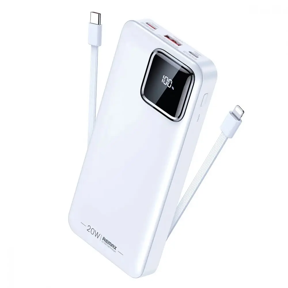 Remax Power bank RPP-513 Suji Series, PD 20W, QC 22.5W, 20000mAh, Beli