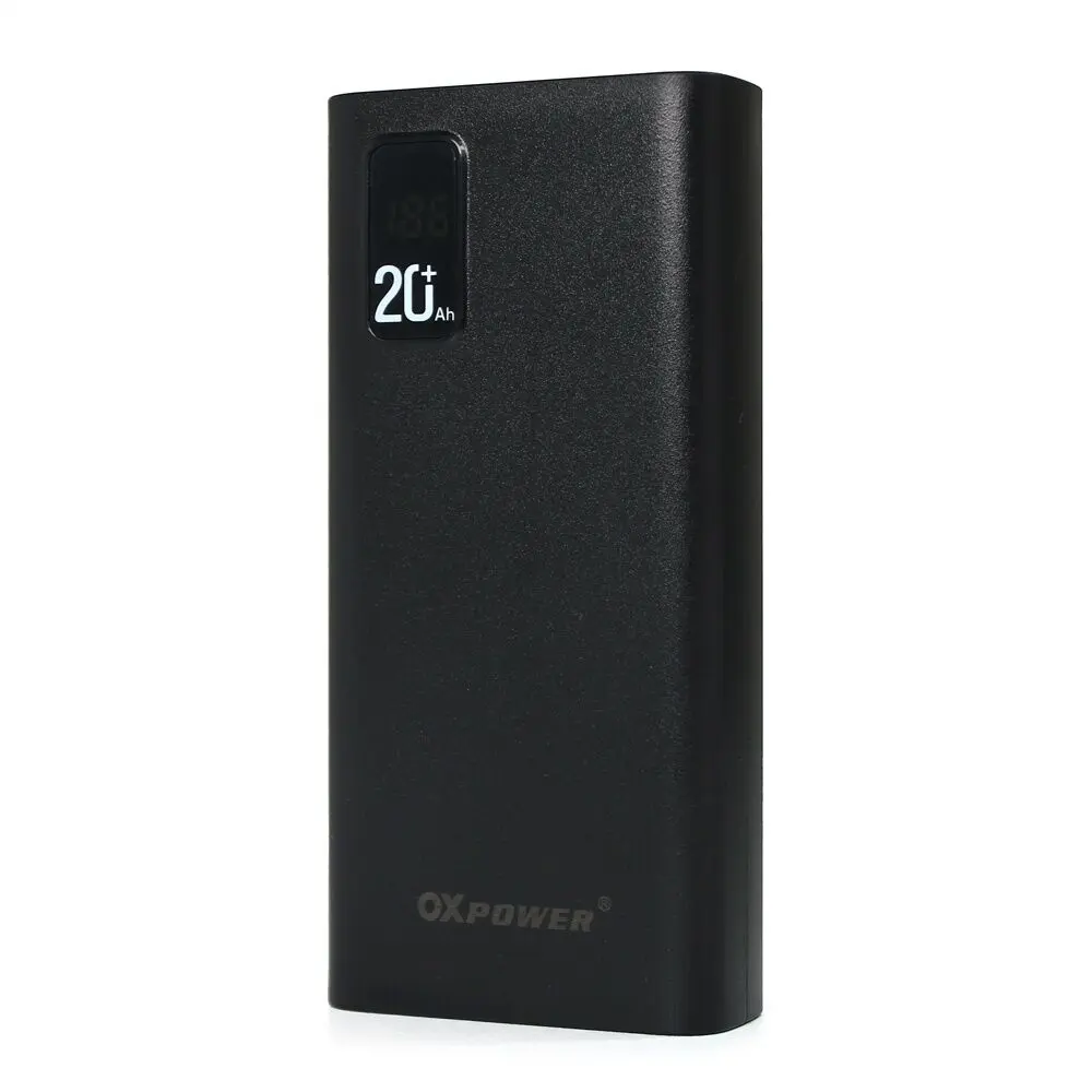 Oxpower Power bank P20, 20000mAh, Crni