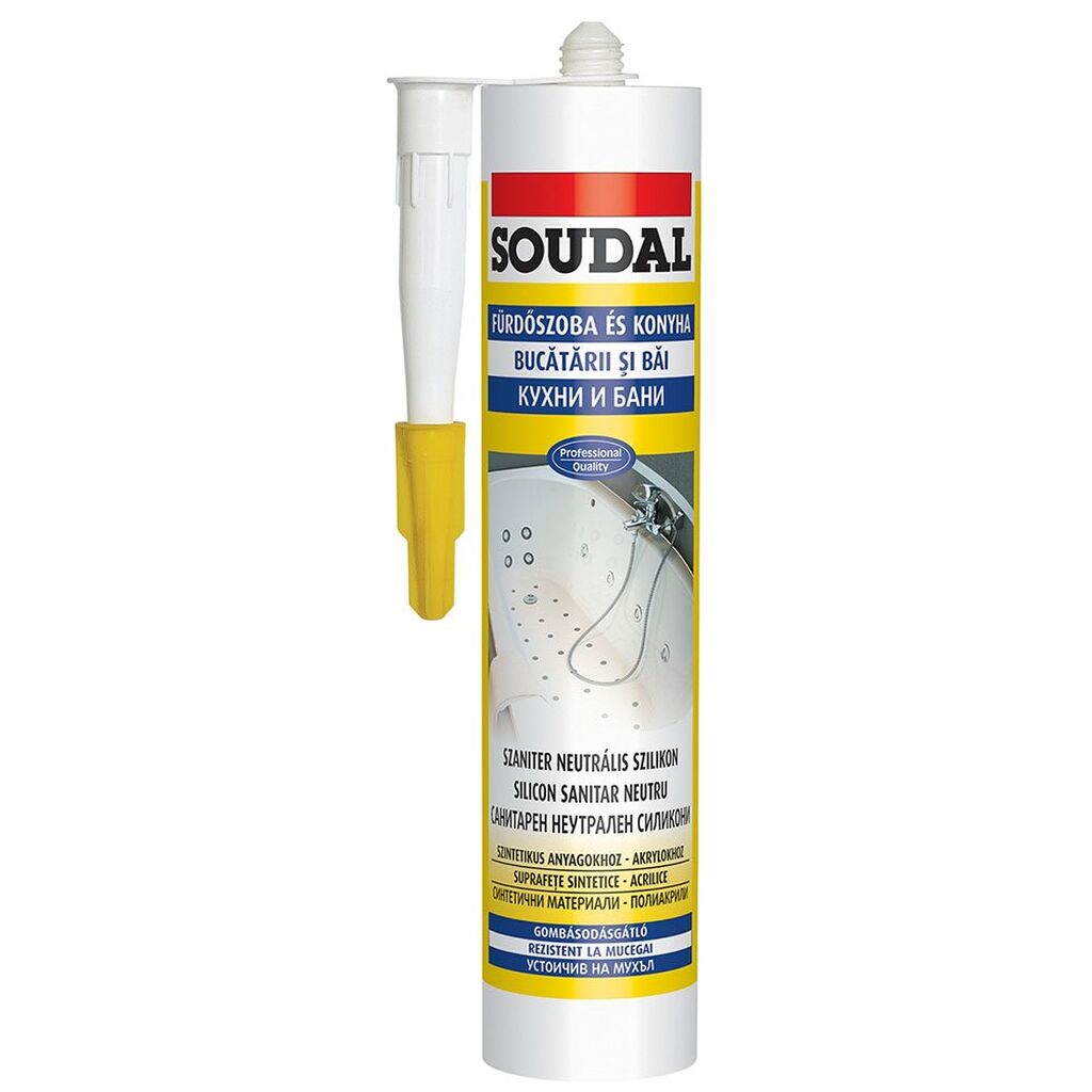 Soudal silikoni Akril 200rsd Beli 280rsd Transparent 280rsd