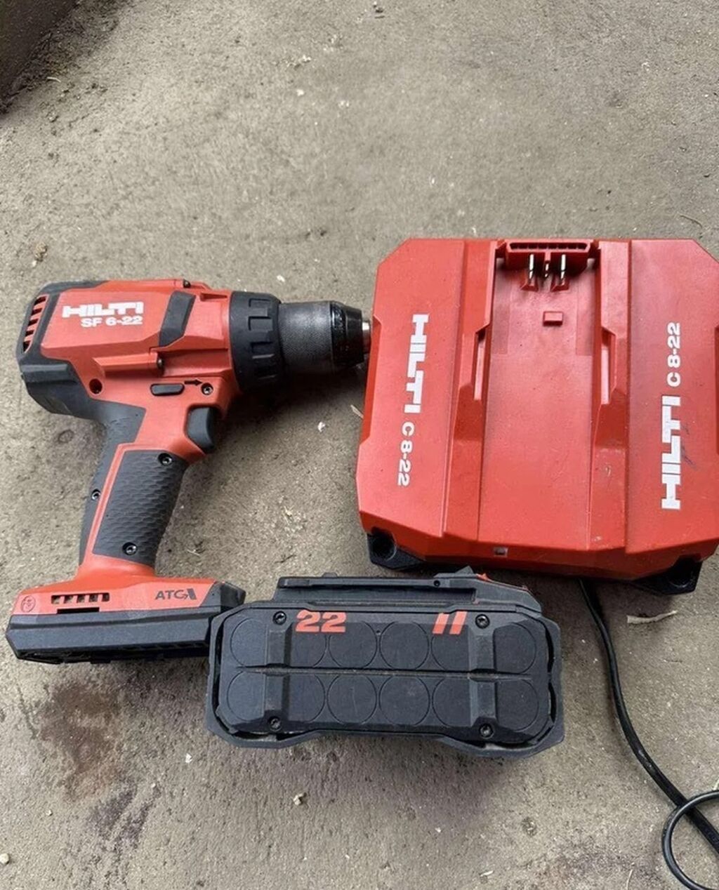 Akumulatorska bušilica-odvrtač Hilti SF 6-A22 je svestran alat za