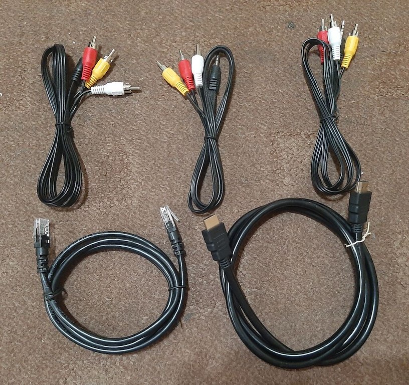 Hdmi, mrežni utp, Audio Video kabl - Jack 3,5mm na 3 RCA Audio Video