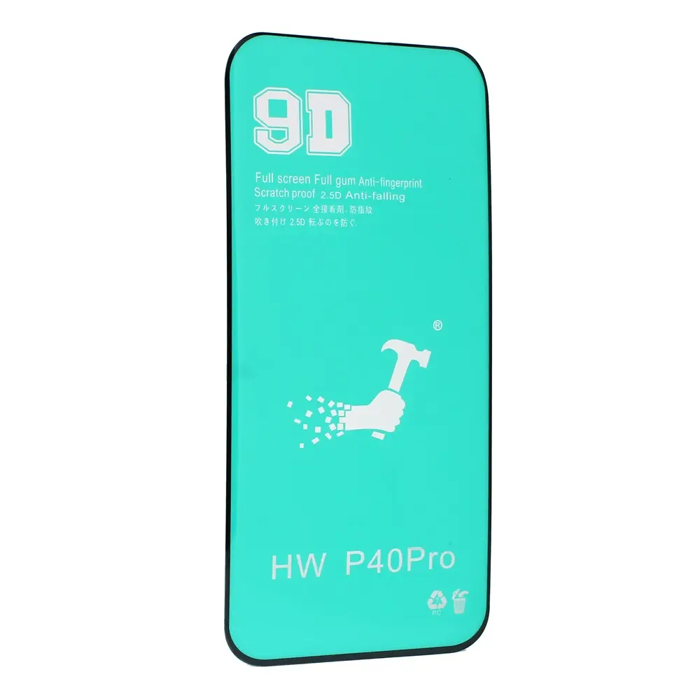 PMMA Zaštita zakrivljena 360 film za Huawei P40 Pro, Crno
