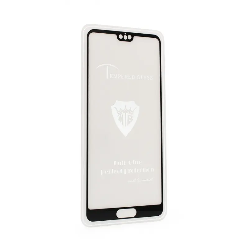 Zaštitno staklo 2.5D full glue za Huawei P20, Crno