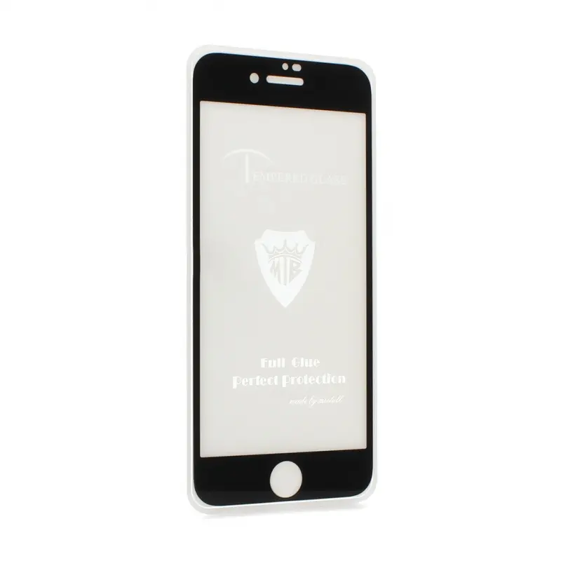 Zaštitno staklo 2.5D full glue za iPhone SE 2020/2022, Crno