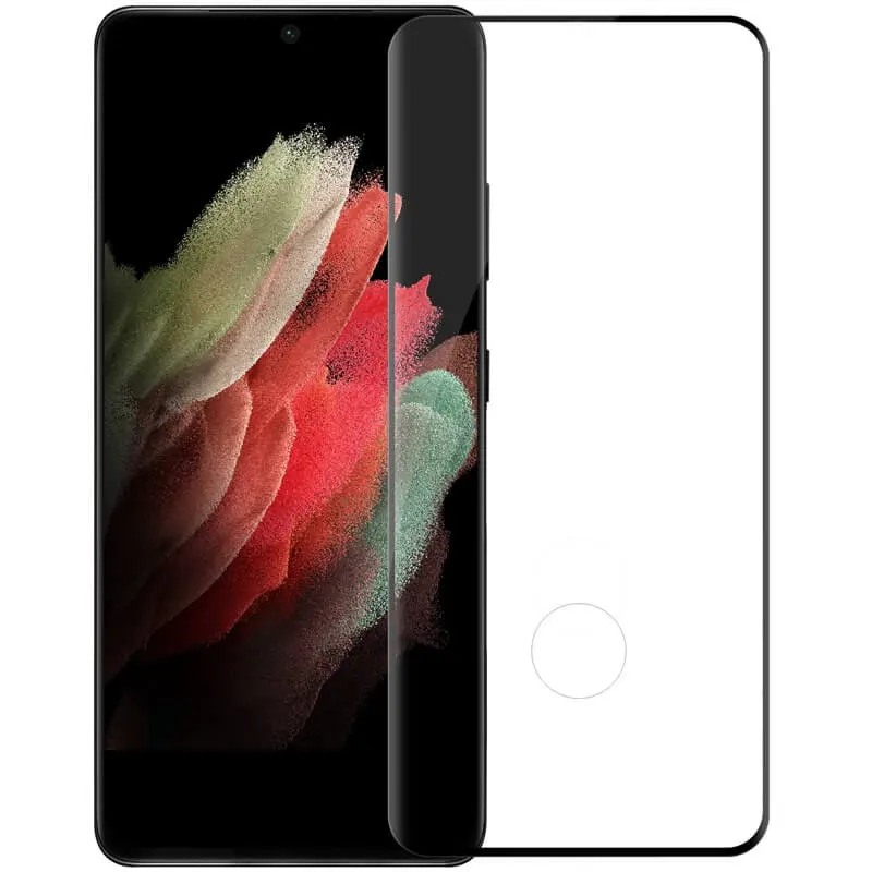 NILLKIN Zaštitno staklo 3D CP+Max za Samsung G998B Galaxy S21 Ultra, Crno